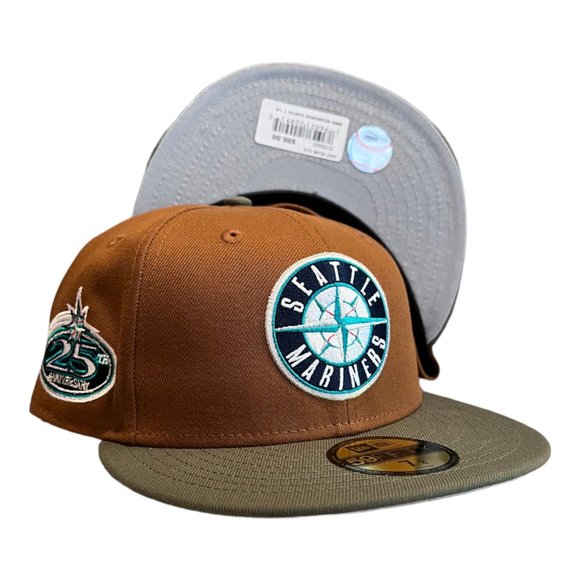 New Era | Accessories | New Era Seattle Mariners Khaki Pack 59fifty ...